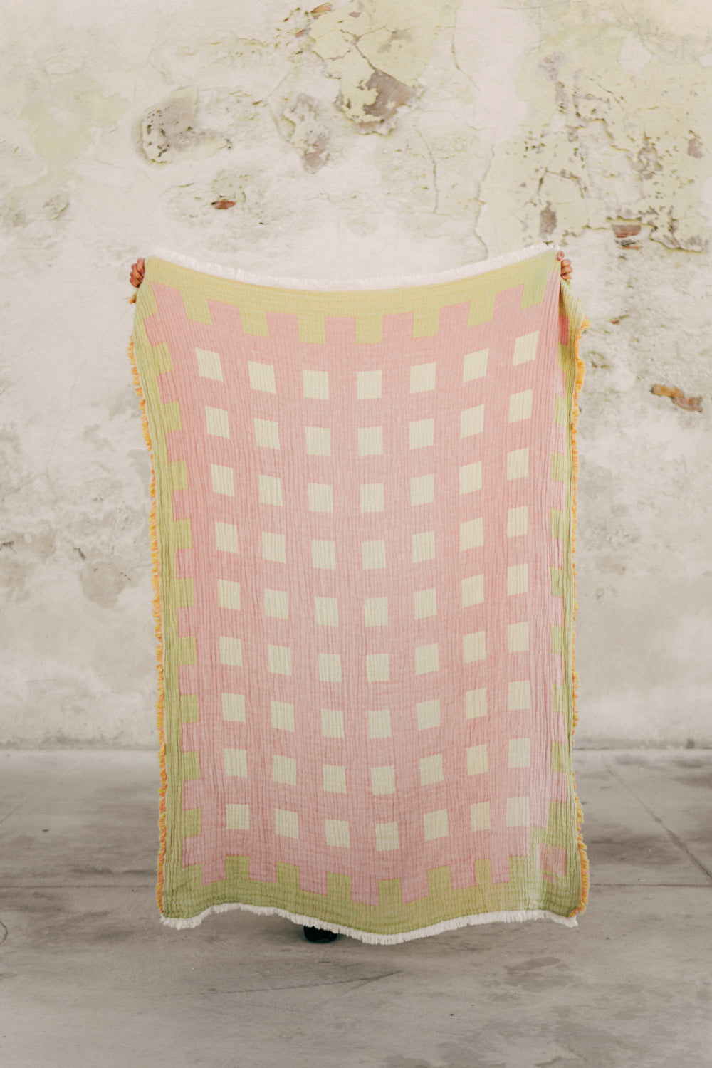 Koc plażowy Window Pink Lemon | Outheres Home